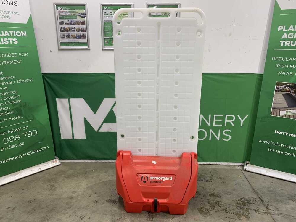 NEW/UNUSED Armorgard Mini Sanitisation Site Station c/w Dispenser